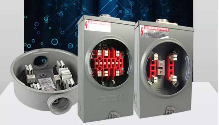 One Meter Electrical Meter Socket Center 200A Current Capacity| Alibaba.com