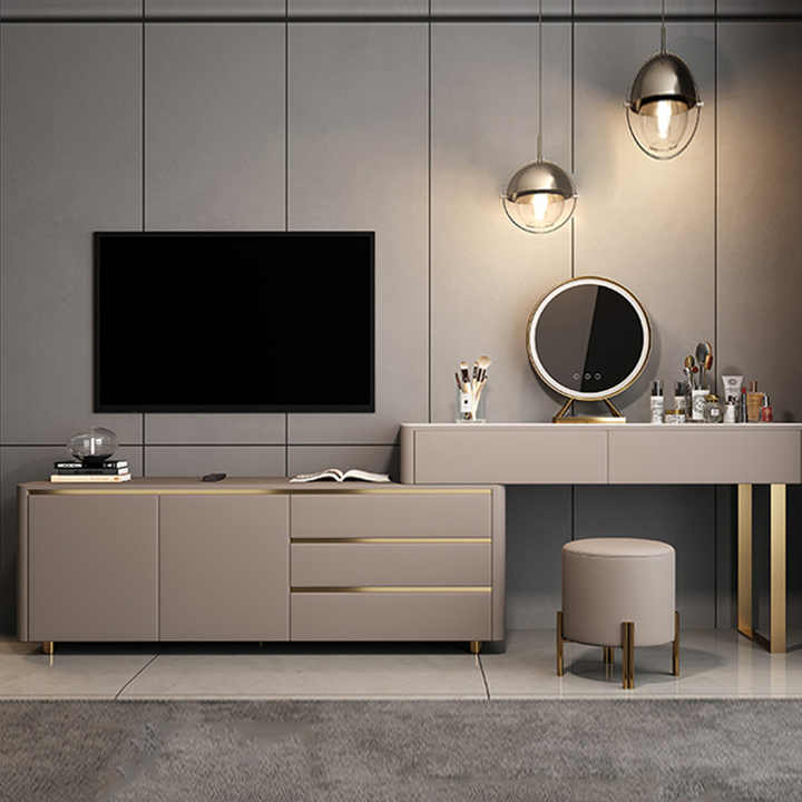 Modern Dressing Table with Storage - Stylish & Functional