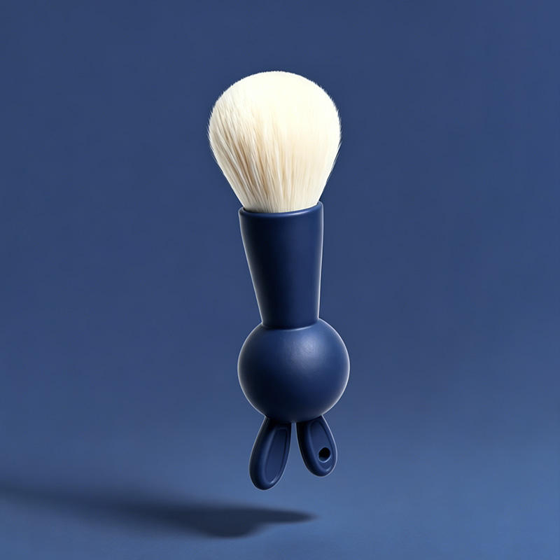 Private Label Manufacturing Bunny Ear-shaped Silicone Handle Foundation ...