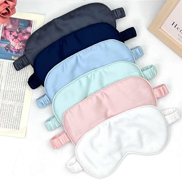 Private Label 100% Organic Bamboo Viscose Sleep Mask Comfortable ...