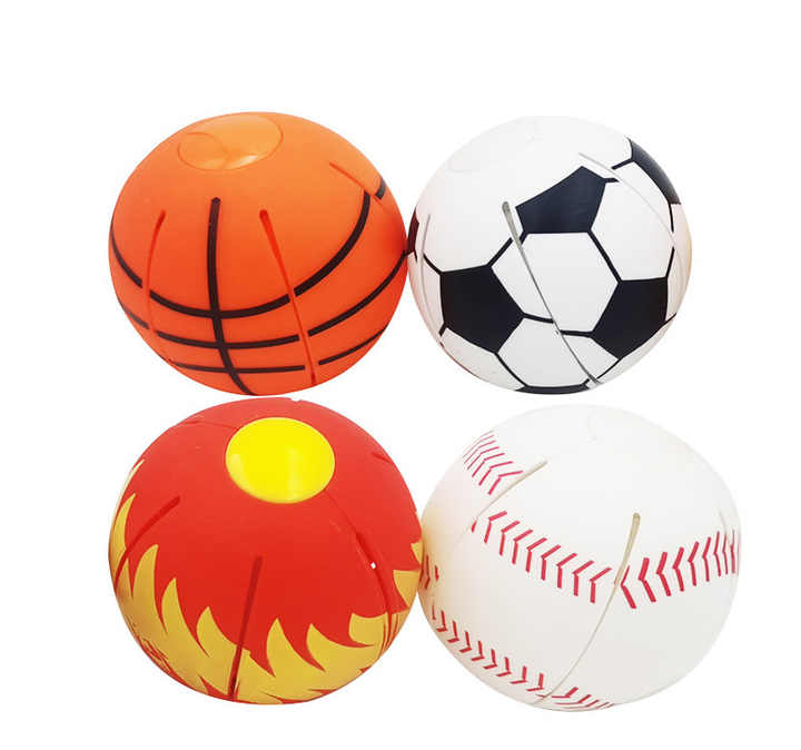 Mini Magic Flying Saucer Ball Deformed Elastic Ball Family Interactive ...