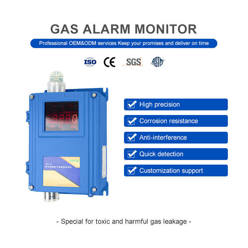 Explosion-Proof Oxygen Analyzer Ammonia Gas Alarm Detector for Gas ...