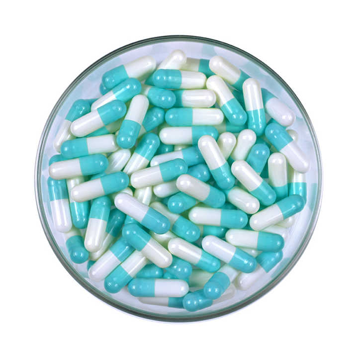 Blue Size 00 0 1 2 Empty Gelatin Capsule Shells Pharmaceutical Use HPMC ...