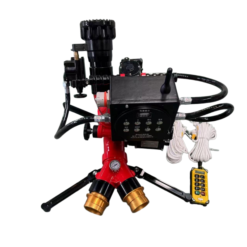 60L Remote Control Explosion-Proof Fire Monitor with 80mm Camlock ...