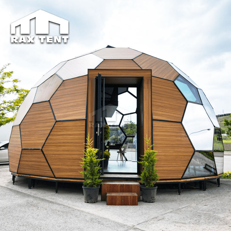 7M Glamping Geodesic Dome House with Bathroom for Airbnb Resort ...