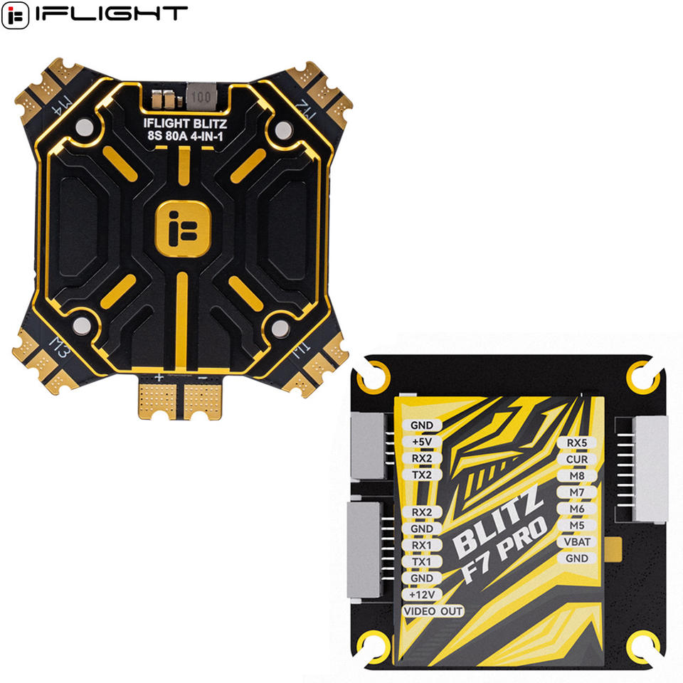 IFLIGHT F7 Pro Metal Flight Controller with OSD 35*35 E80 4 in 1 80A ...