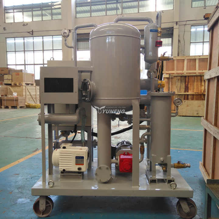 Mobile Remove Impurities Vacuum Hydraulic Oil Filtration and ...