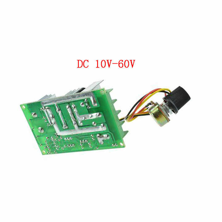Pwm Dc Motor Speed Controller Switch Dc 20a Current Voltage Regulator ...