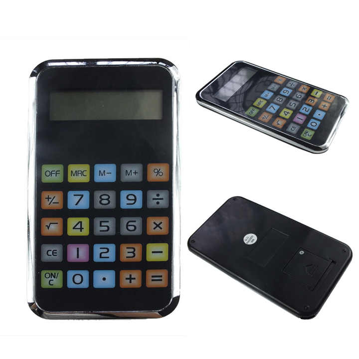 Mobile Phone Shape 8 Digit Calculator - Hot Sale Touch Screen