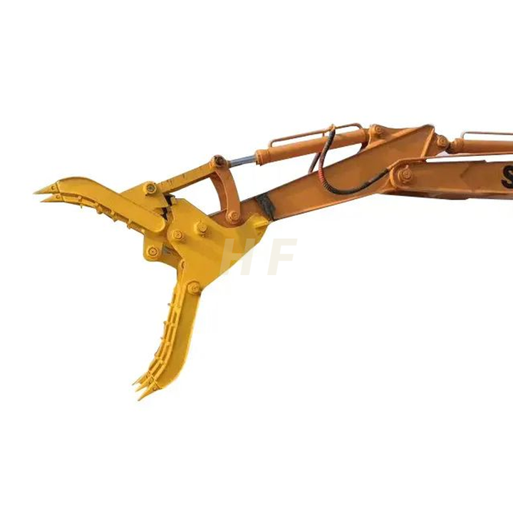 Hydraulic Grapple for Mini Excavator 130W Clamp Bucket Log Timber Scrap ...