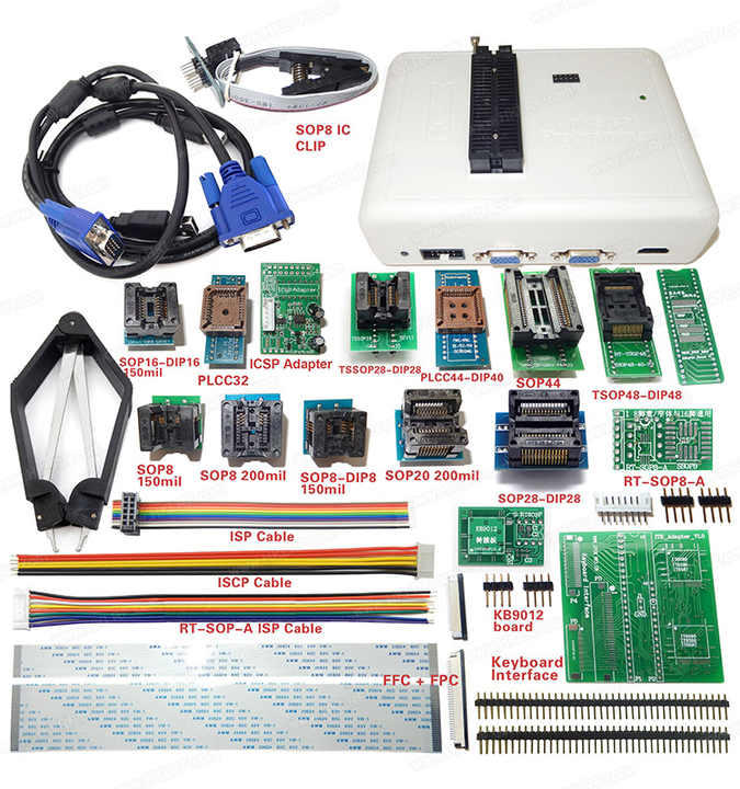 Universal IC Programmer RT809H - BIOS & Flash Solutions