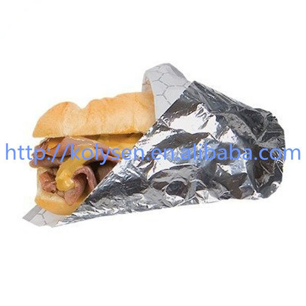 Kolysen Food Grade Burger Wrapping Insulated Honeycomb Aluminum Foil ...