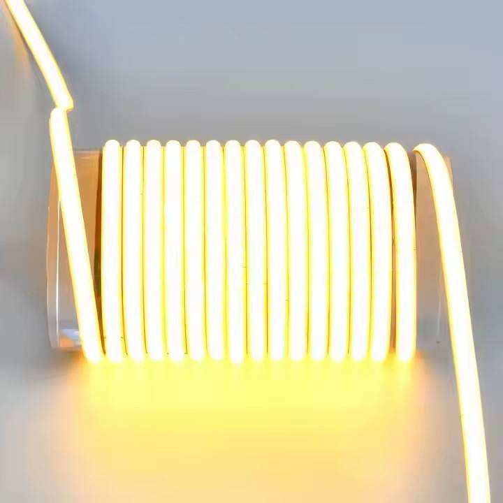 Ultra Thin 4mm Free Cutting COB LED Strip 24V 400LEDs 3000K 4000K 6500K ...