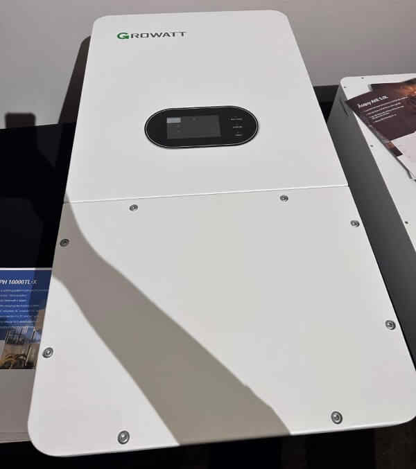 Growatt 48Vdc Split Phase 3 Phase 10Kw Hybrid Solar Inverter With Mppt Charge Controller SPH ...