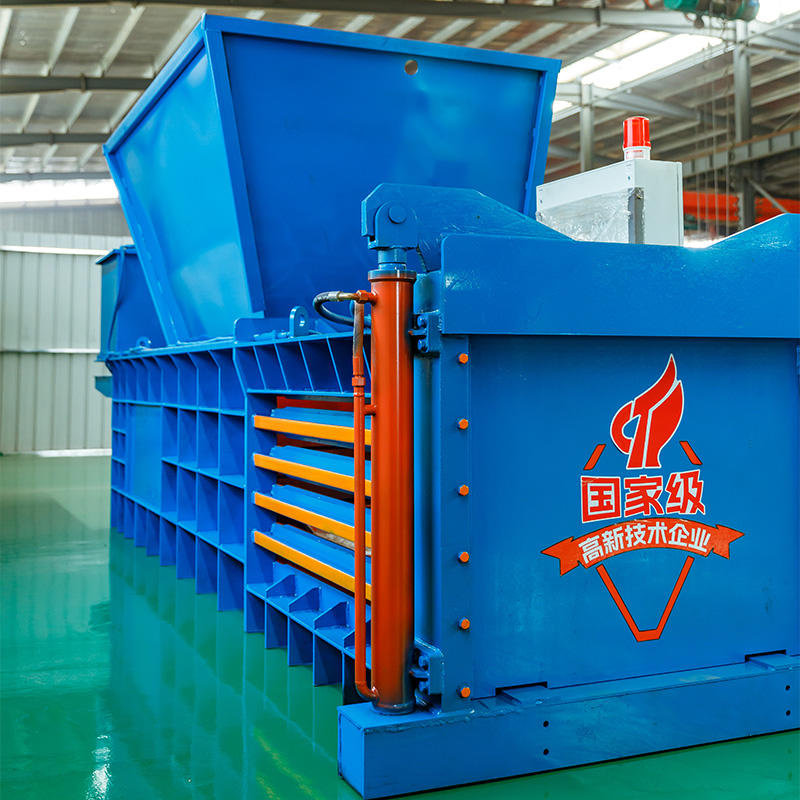 Belt Waste Horizontal Baler Scrap Metal Baler Machine Waste Paper ...