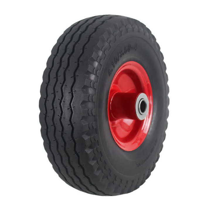 Top Quality Pu Foam Wheel 4.10/3.50-4 Solid Garden Carts Wheel 4.10/3. ...