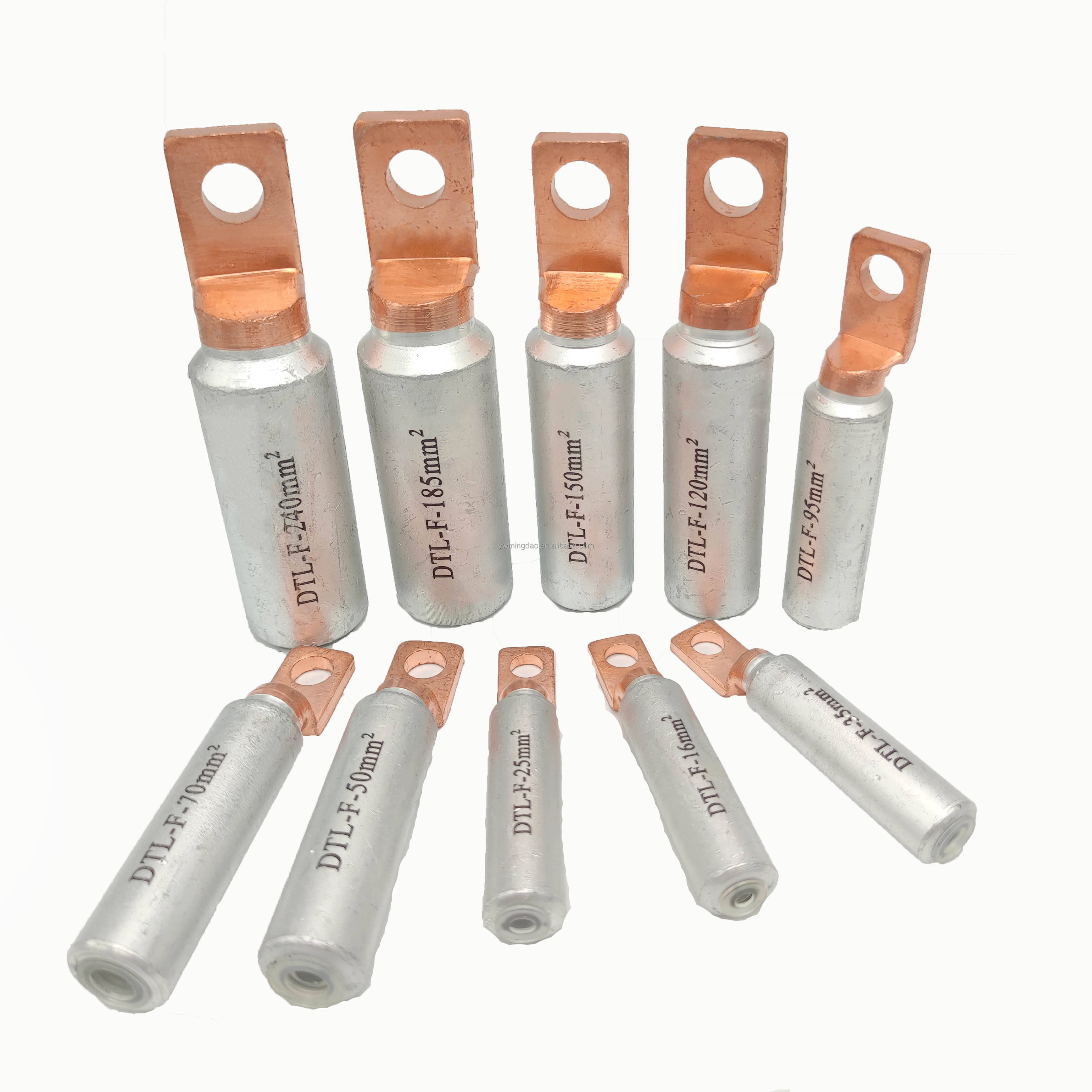 DTL-F-240mm2 cable lug crimp type bimetal aluminum copper cable lug ...