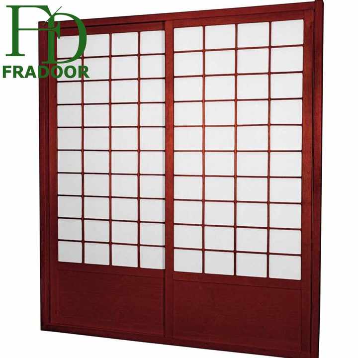Interior Double Wooden Japanese Shoji Sliding Door - Modern Design, 100 ...