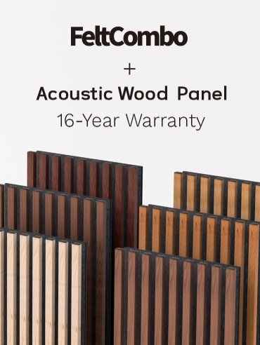 Sound Absorption Panneau Acoustique Polyester Acoustic Wood Grain ...