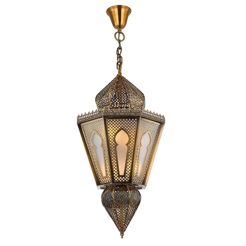 Zhongshan Factory Lighting Arabia Muslims Style Lobby Pendant Lamp