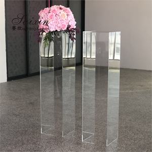 Wholesale clear acrylic wedding columns For a Fashionable Wedding ...
