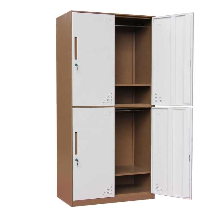 Hot Sale School 4 Door Changing Room Metal Locker Steel Cabinet Clothes ...
