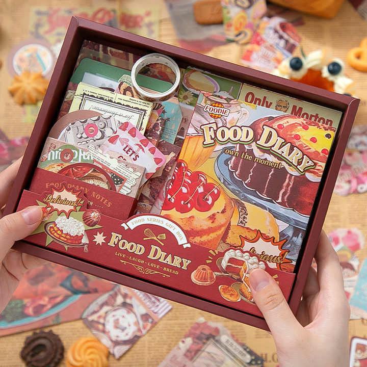 Simno Warm Mail Series Dessert Food Cake Drink DIY Aesthetic Vintage ...