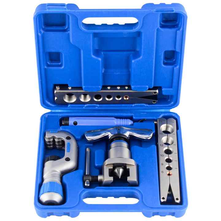 HAVC Pipe Cone Flaring Tool Kit 6-19mm 45 Degree Angle Eccentric Cone ...