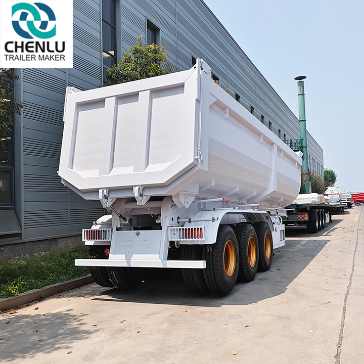 Heavy Duty U-Shape Dump Truck Trailers for Sale - 60T-80T