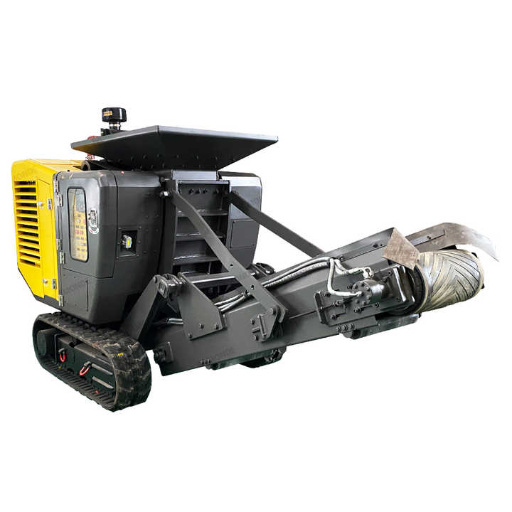 MONDE Mining Crusher With 10-60t/hour Capacity Small Mobile Crusher ...
