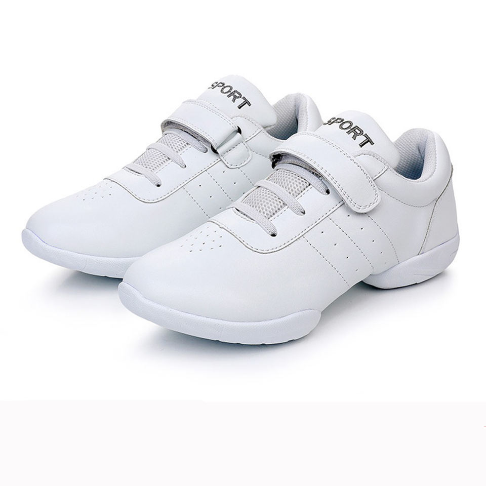 Girls' Cheerleading Dance Shoes With Soft Soles Comfortable Pu Uppers ...