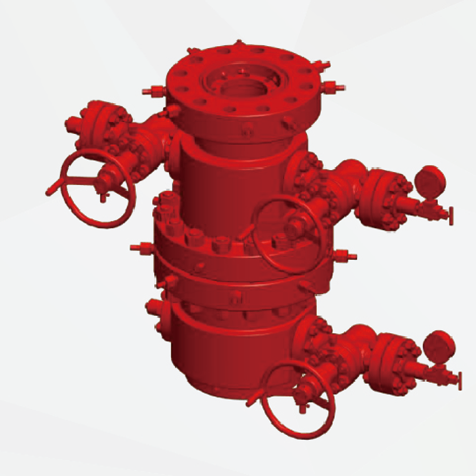 API 6A Wellhead Equipment Well Drilling Christmas Tree Oil X-Mass Tree ...