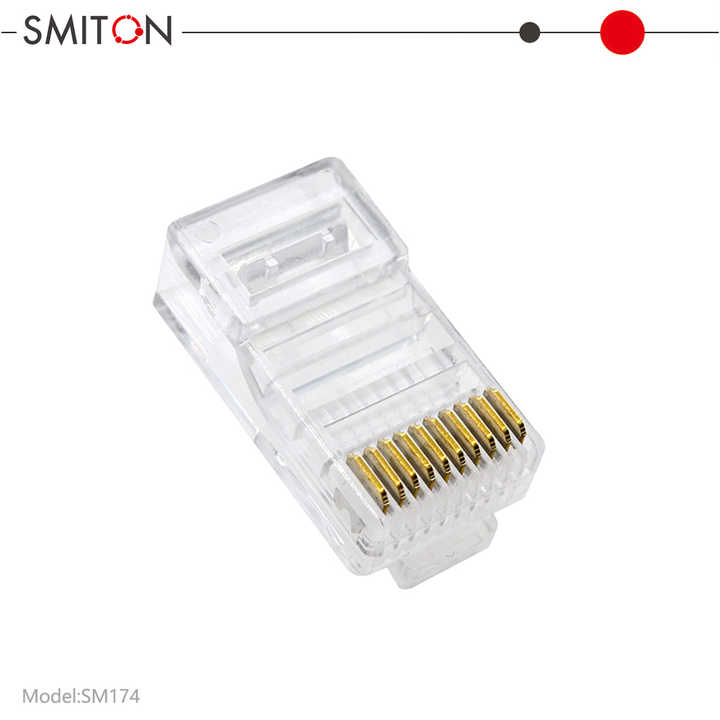 S-MITON 10pin RJ45 RJ50 Connector Plug - Unshielded 10P10C