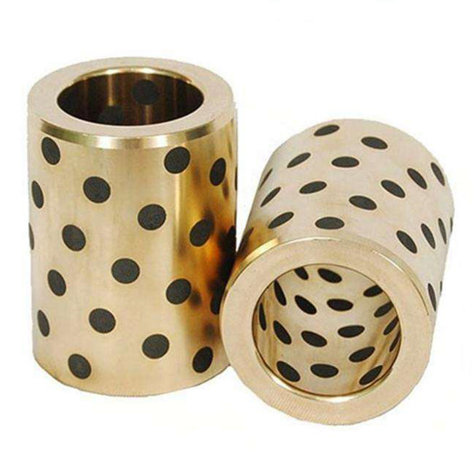 Customizable Heavy Load Inlaid Graphite Sleeve Wear Resistant Self ...