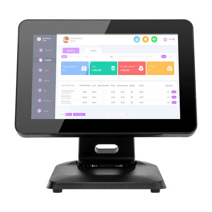 High Quality Touch Screen POS Machine - 12.1in for Business