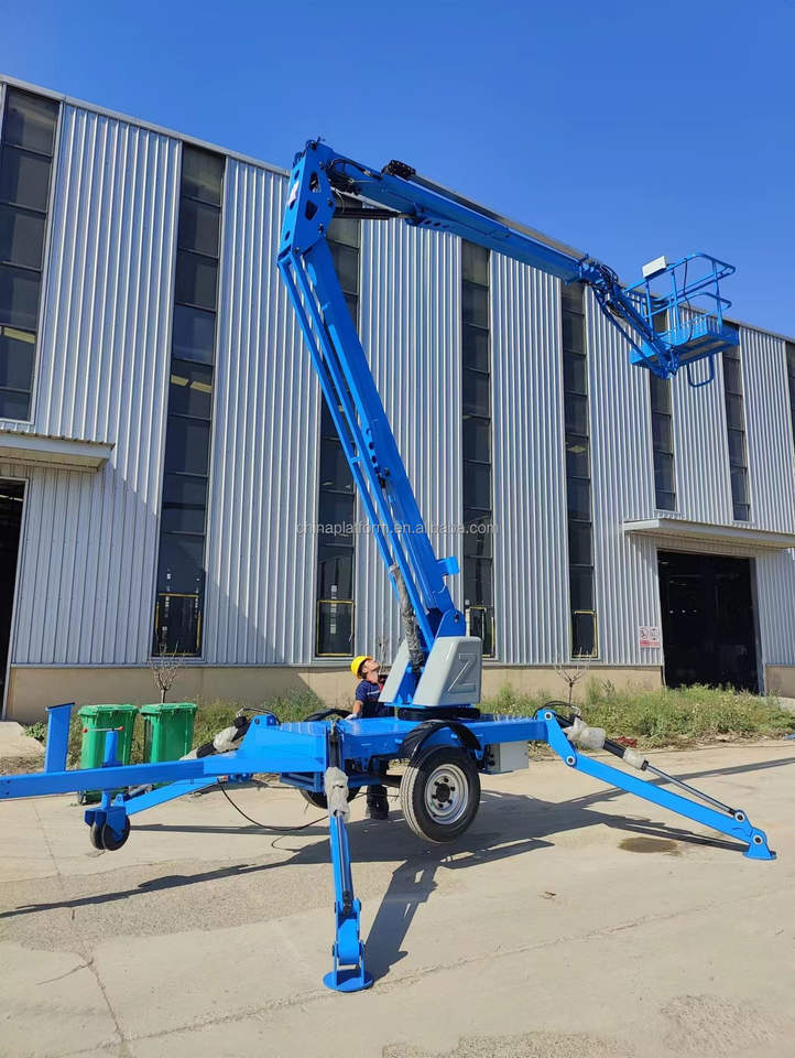 Articulated Boom Lift for Forestry Farm Tree Trimming and Spraying Work ...
