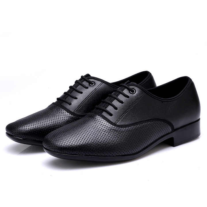 Men's Modern Dance Shoes Ballroom Dancing Soft Suede Sole Male Jazz ...