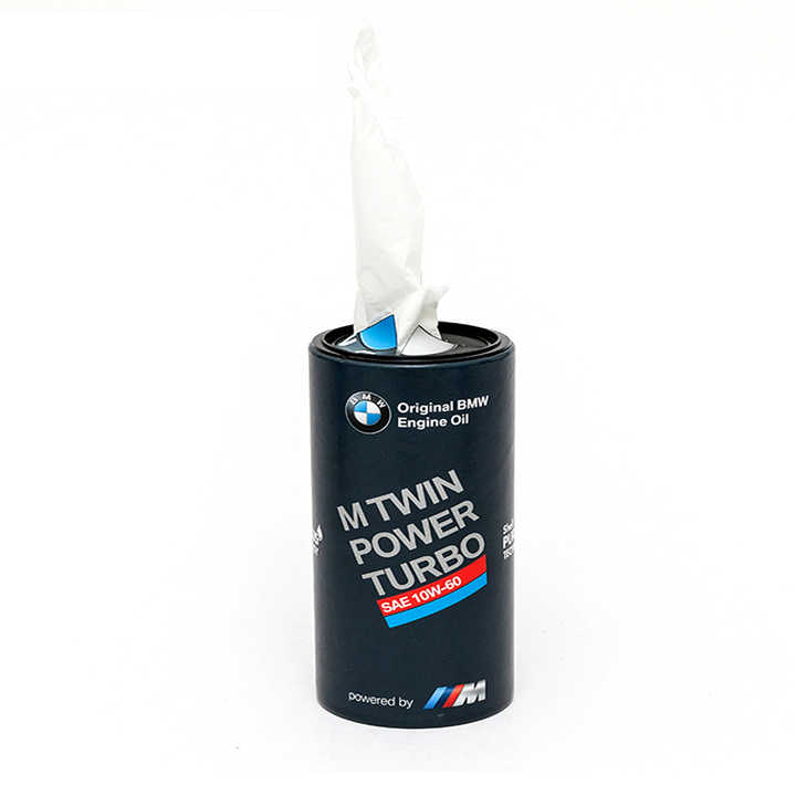 Eco Friendly Custom Design Cardboard Car Tissues Holder