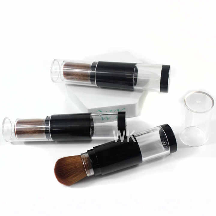 Synthetic Powder Pump Brush Wholesale Powder Dispenser Brush Refillable ...