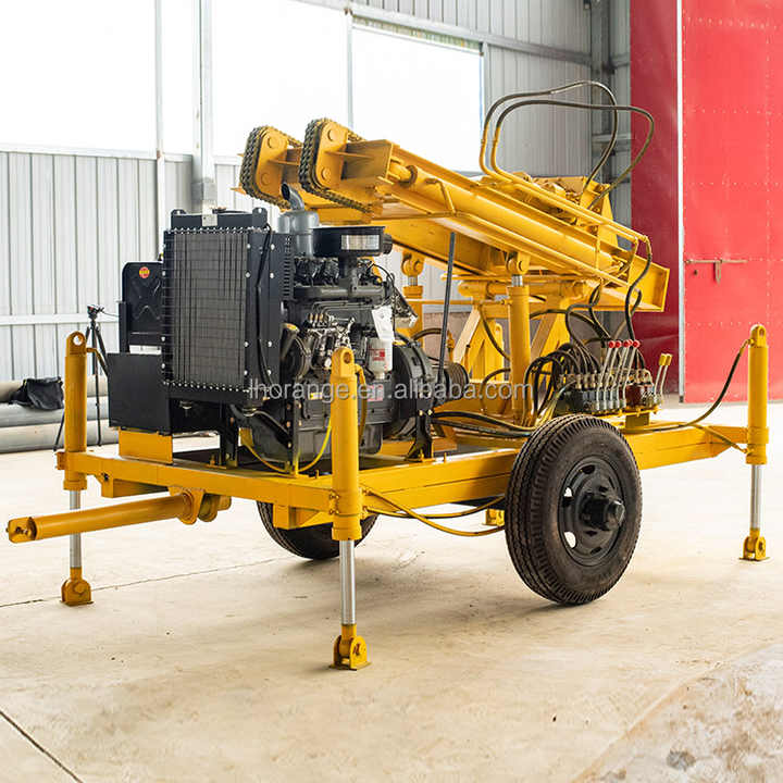 300m Depth Water Well Mine Drilling Rig for Sale - Easy Operate