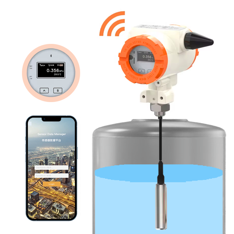 ME6001W Customizable Submersible Sensor Wireless Data Transmitter And ...