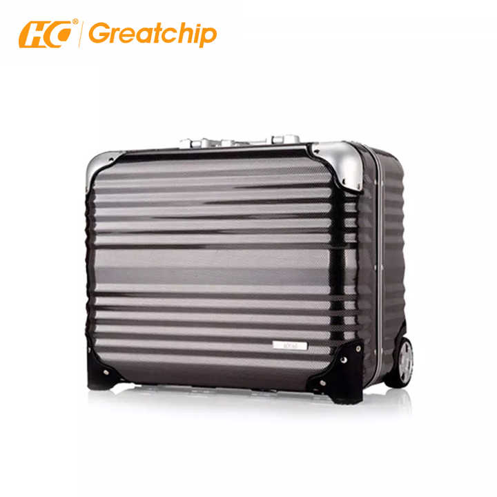 Aluminum Cabin Airline Pilot Cabin Rolling Suitcase Travel Luggage Sets ...