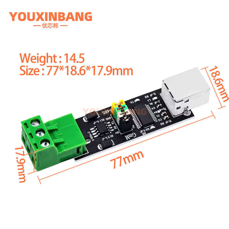 USB to TTL/RS485 Dual Function Dual Protection USB to 485 Module ...
