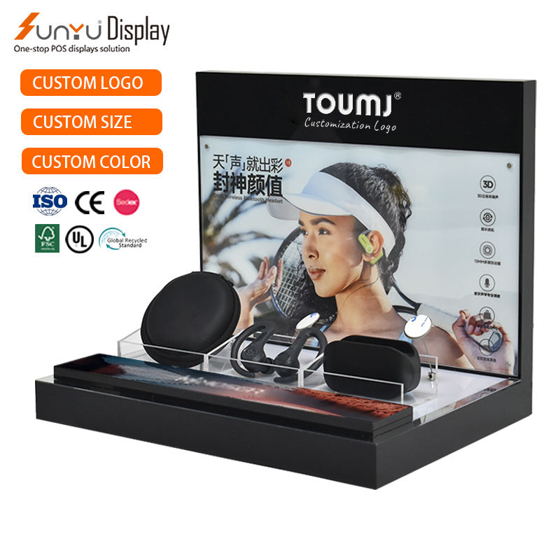 SUNYU Wireless Bluetooth Headphones Headset Display Stand Custom ...