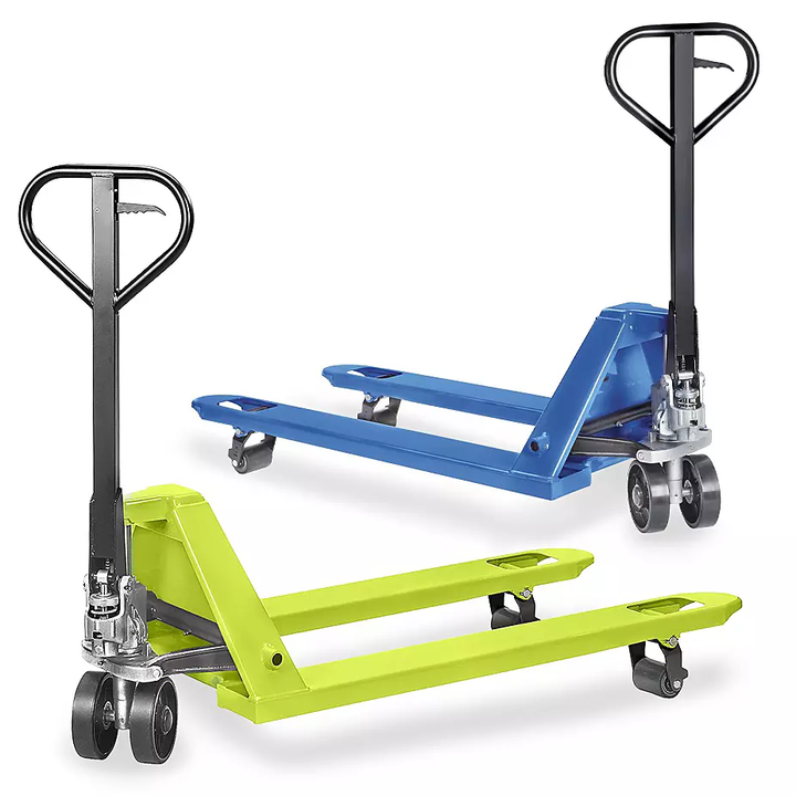 Hydraulic Pallet Truck Trolley Big Wheel Hand Pallet Forklift Manual ...