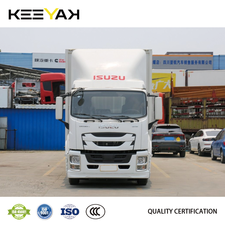 Brand New ISUZU GIGA Van Cargo Truck 10 Ton Payload, 4x2 & 6x4 Options ...