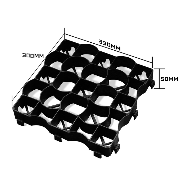 Durable HDPE Horse Paddock Grass Grids & Ground Mats for Mud Control - OEM