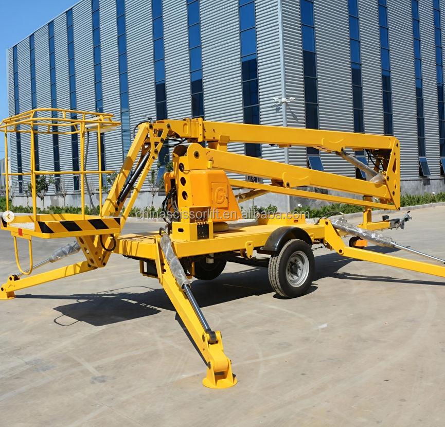 16m Two-Wheel Articulating Boom Lift with Superior Elevation and ...