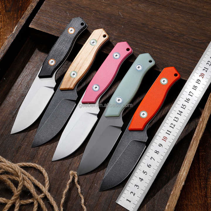 High Strength Fixed Straight Knives Hunting Knife Outfitted with ...
