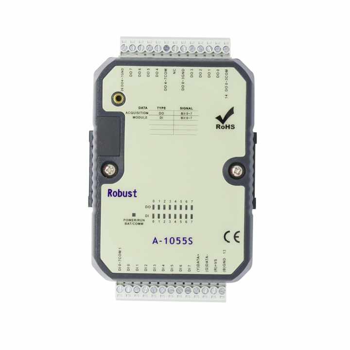 Digital I/o Module 8DI 8DO with Modbus RS485 Communication
